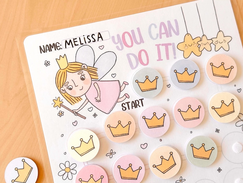 Fairy Reward Chart Printable Kids Activities Behavior Chart Fairy to Do ...
