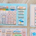 Montessori Calendar, Kids Calendar Board, Preschool Curriculum ...
