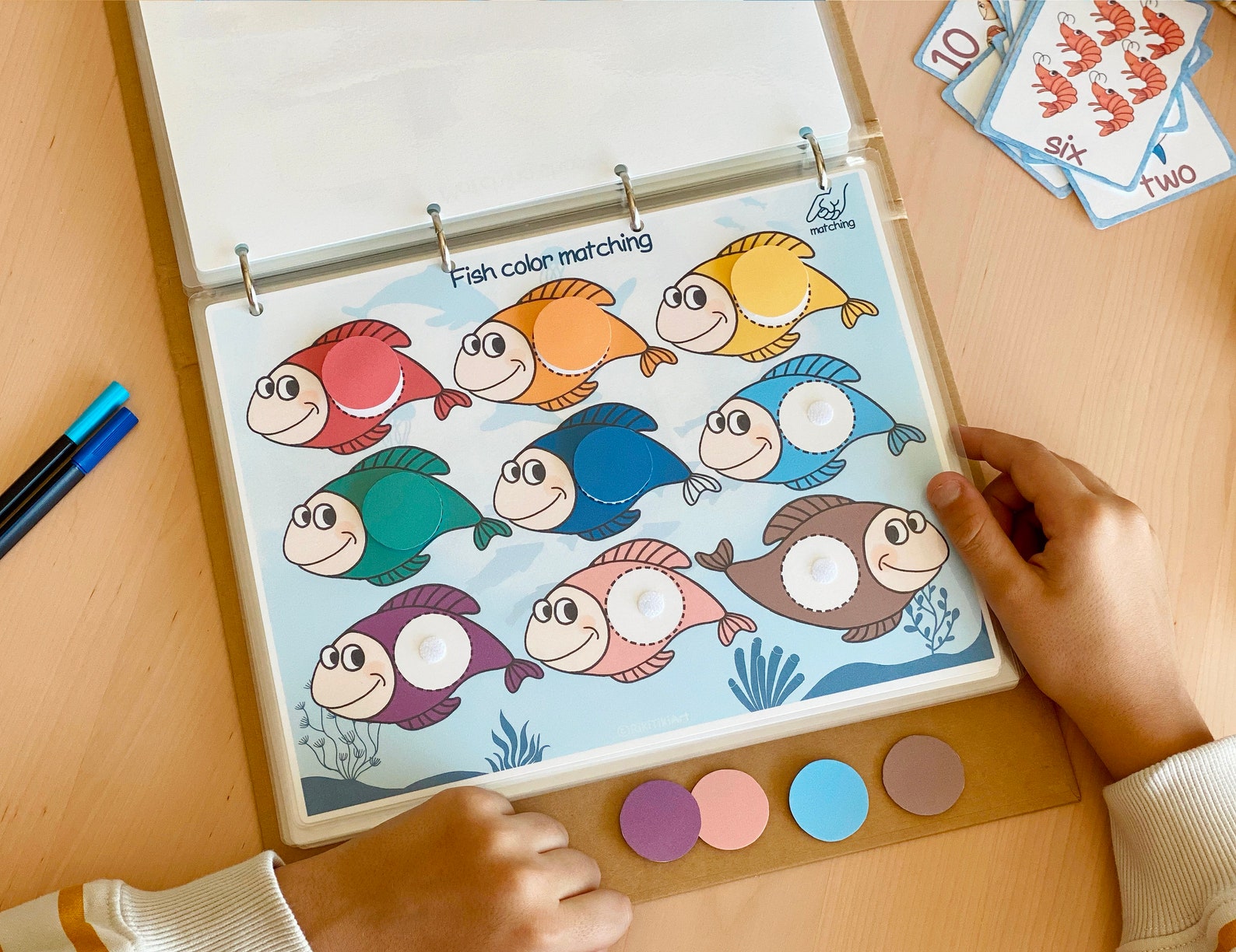 Ocean Animals Toddler Busy Book Printable Learning Binder - Etsy