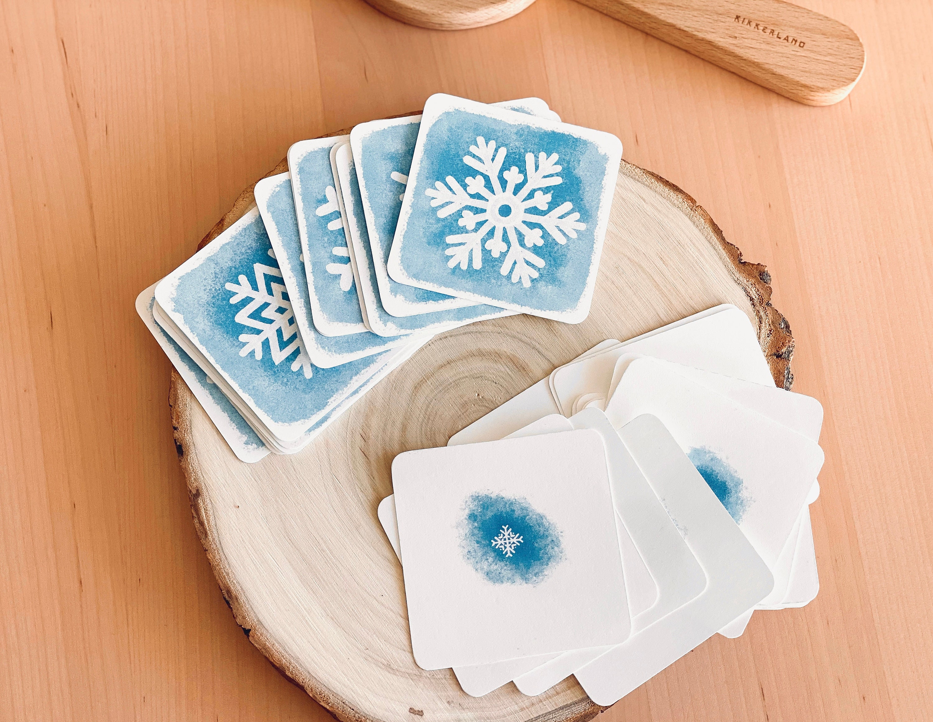 Snowflakes Study Activity Christmas Activities for Kids Montessori ...