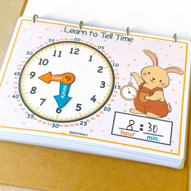 Preschool Learning Binder Toddler Busy Book Printable Quiet Book for ...