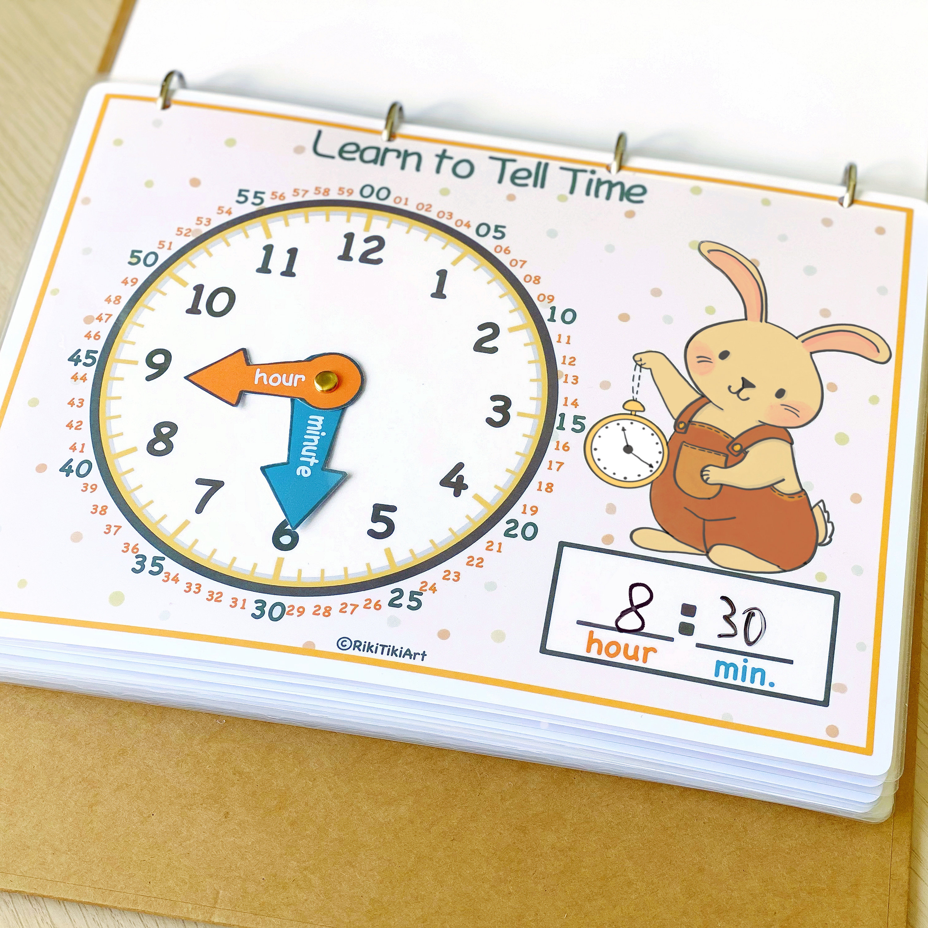 Preschool Learning Binder Toddler Busy Book Printable Quiet Book for ...