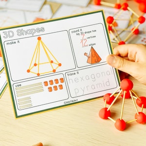 Toothpicks and Play Doh 3D Shapes Activity Game for Toddler Play Dough ...