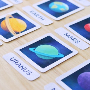 Solar System Pack - Montessori Materials, Educational Prints, Toddler ...