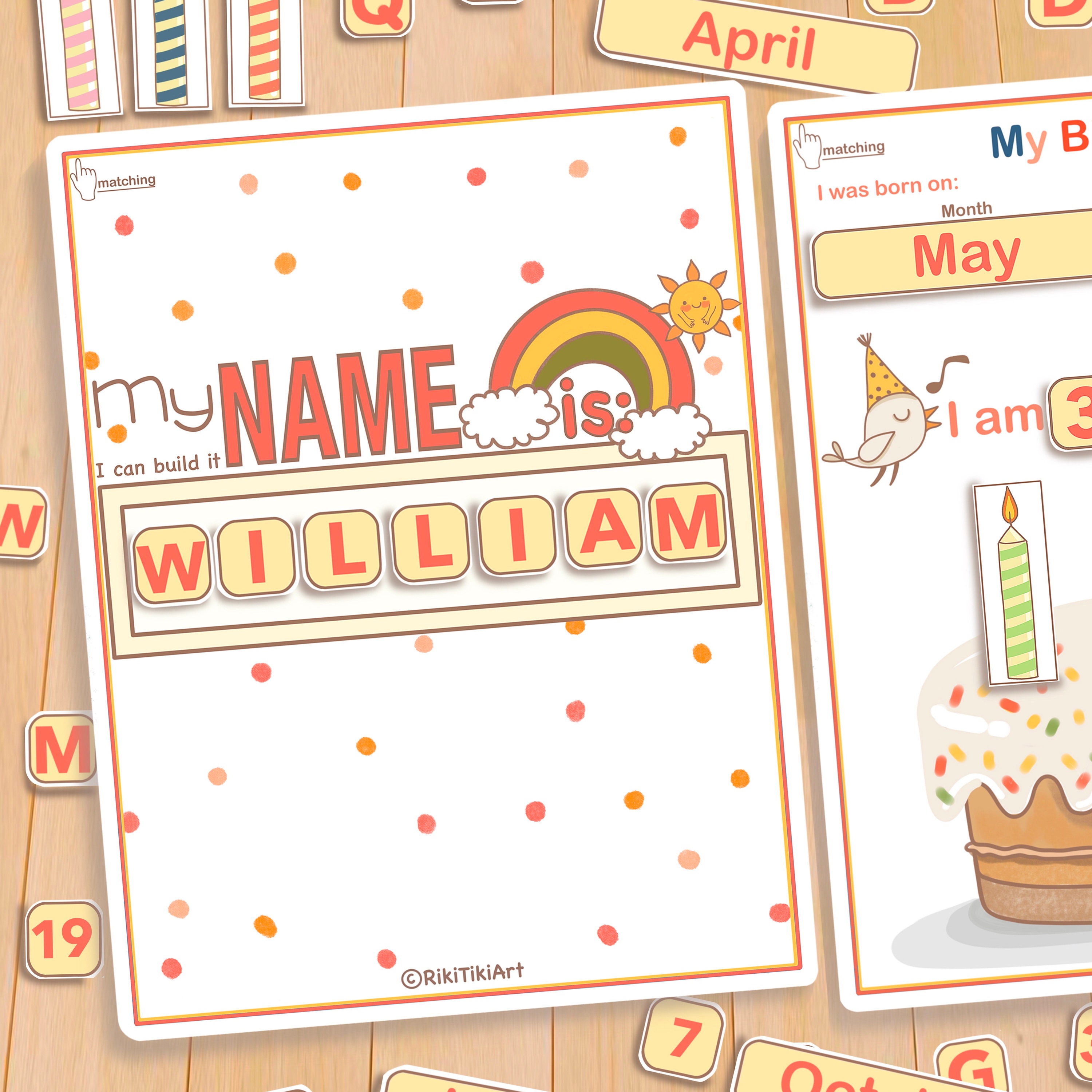 ABOUT ME Pre-k Learning Folder, Toddler Activities Printable Preschool ...