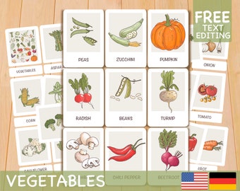 Emotions Flash Cards Montessori Printable Preschool | Etsy