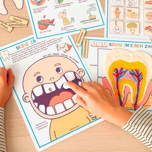 German Human Anatomy Busy Book Homeschool Human Body Unit Study ...