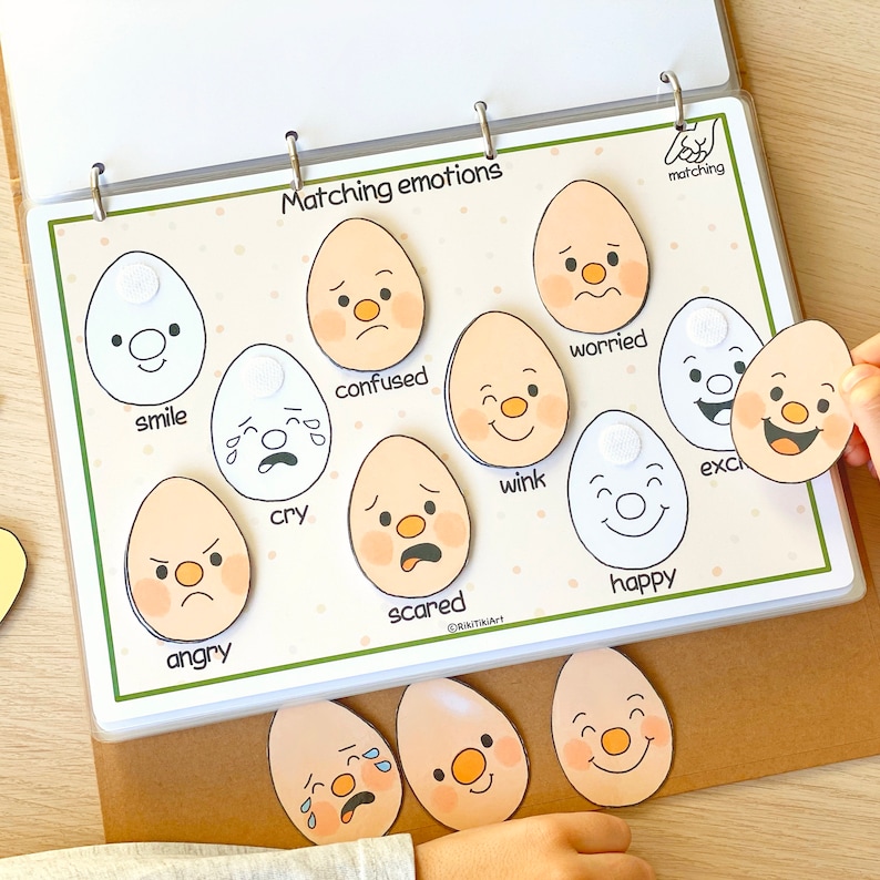 Spring Busy Book Preschool Learning Binder Personalized Toddler Busy ...