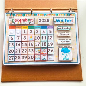 Homeschool Wall Calendar Perpetual Calendar Kids Calendar, Classroom ...