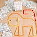 Animals Popsicle Sticks Activity for Toddlers Montessori Printable ...