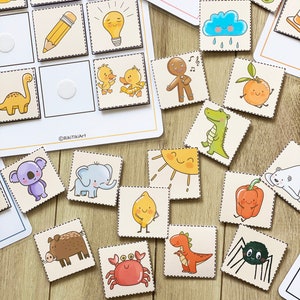 Spanish Color Sorting Activity Montessori Printable Matching Activities ...