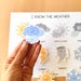 Weather Matching Activity Preschool Montessori Weather Printable ...