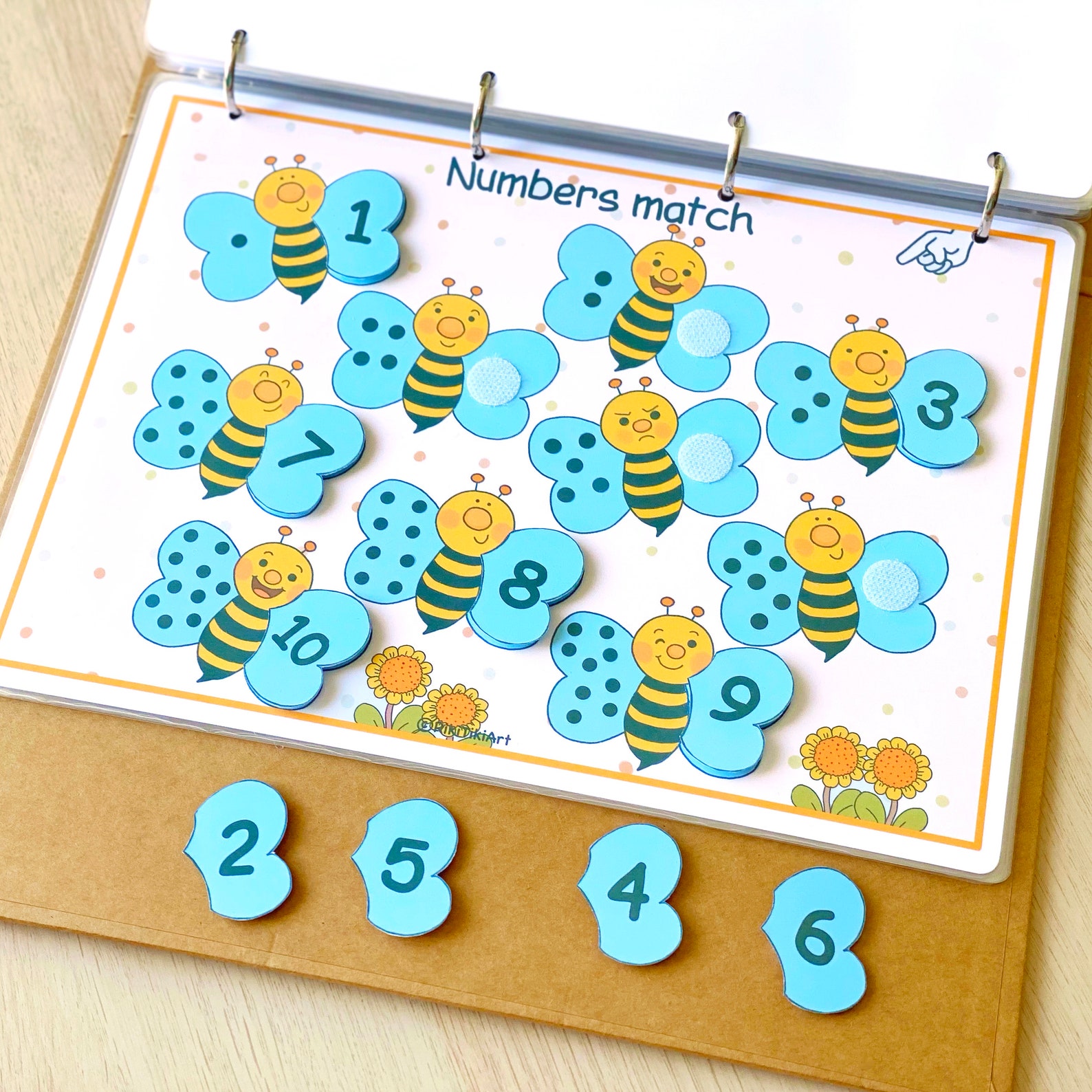 Preschool Learning Binder Toddler Busy Book Printable Quiet - Etsy