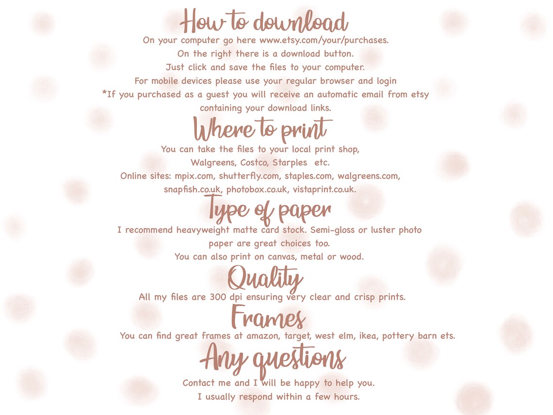 Flowers Poster Homeschool Educational Posters Classroom - Etsy