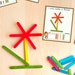 Nature Popsicle Sticks Activity for Toddlers Montessori Activities ...
