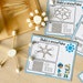 Marshmallows and Toothpicks Snowflakes Mats Printable Game for Toddler ...