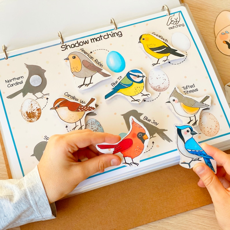 Spring Busy Book Preschool Learning Binder Personalized - Etsy