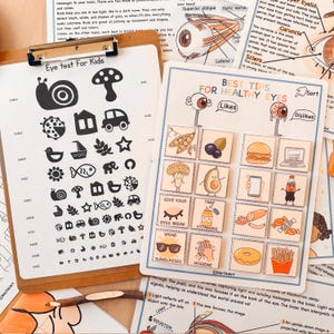 Human Eye Anatomy Bundle for Kids Human Body Parts, Human Anatomy ...