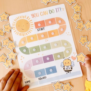 Printable Reward Chart for Kids Toddler Goal Chart Printable Kids ...