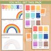 Rainbow Busy Book Page, Homeschool Montessori Materials, Toddler Flash ...