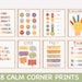 8 Calm Down Corner Posters Rainbow Classroom Psychology Prints Growth ...