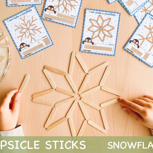 Snowflakes Study Activity Christmas Activities for Kids - Etsy