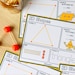 Toothpicks and Play Dough 2D Shapes Visual Cards Toddler Activity ...