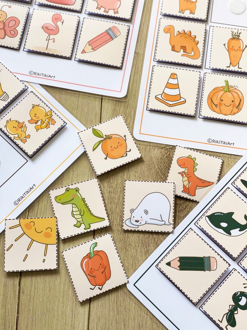 Spanish Color Sorting Activity Montessori Printable Matching Activities ...