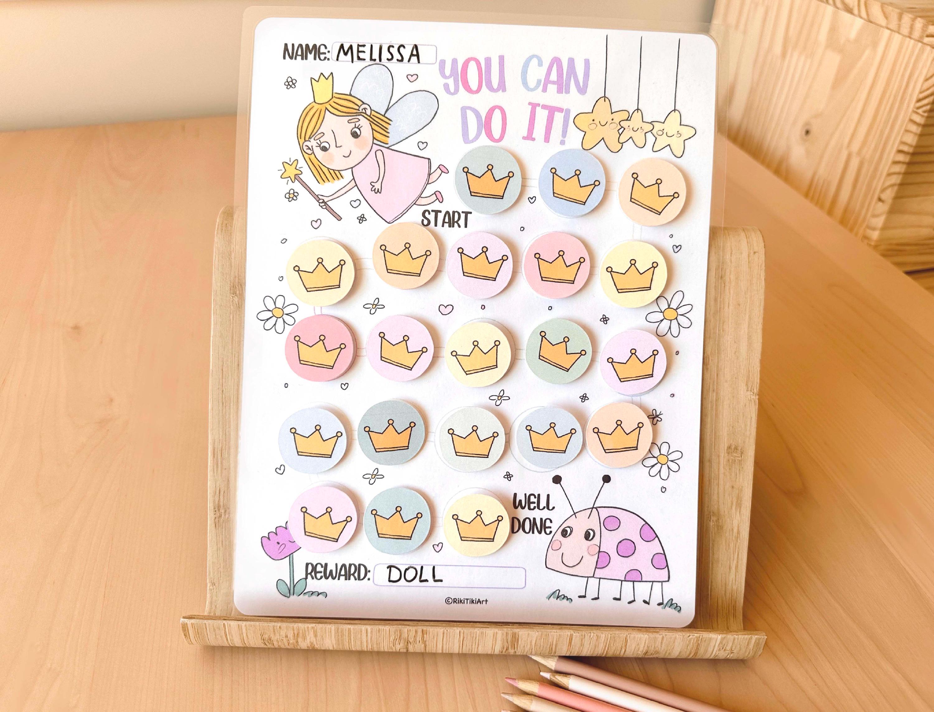 Fairy Reward Chart Printable Kids Activities Behavior Chart Fairy to Do ...