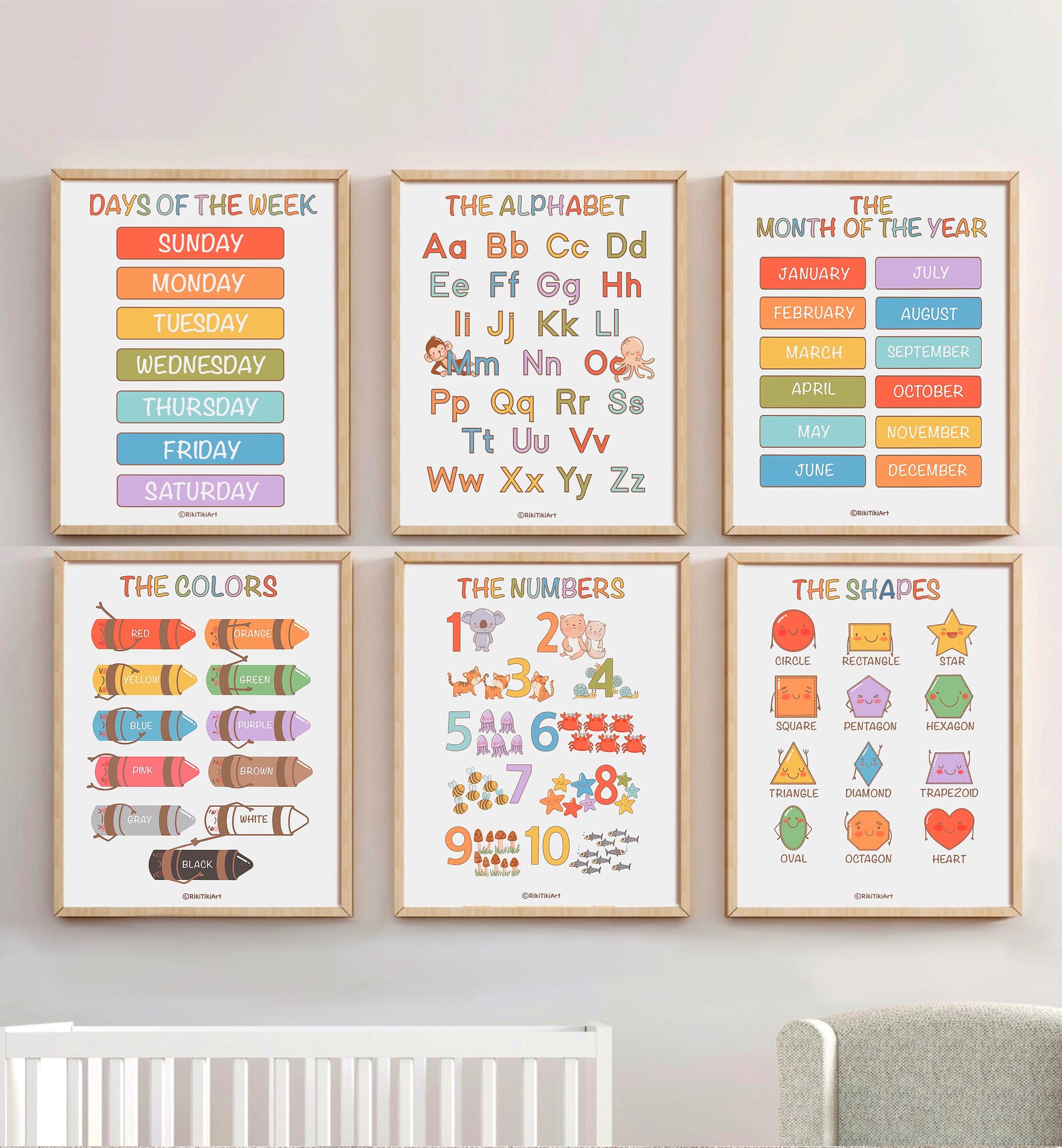 Classroom Posters Downloadable Educational Homeschool | Etsy
