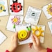 Nature Play Doh Mats Visual Cards, Fine Motor Skills Activity Printable ...