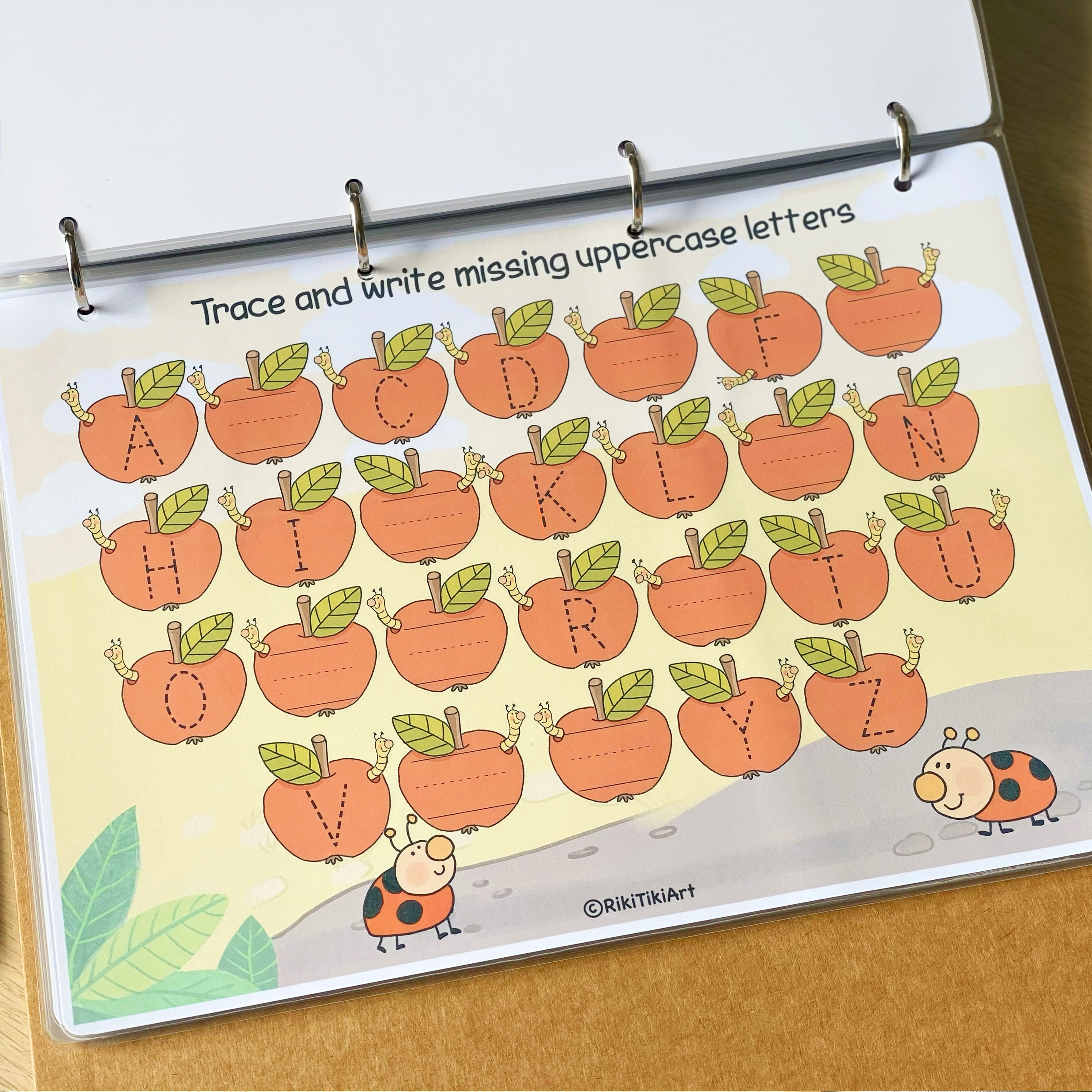 Alphabet Busy Book Printable ABC Quiet Book Toddler Busy | Etsy