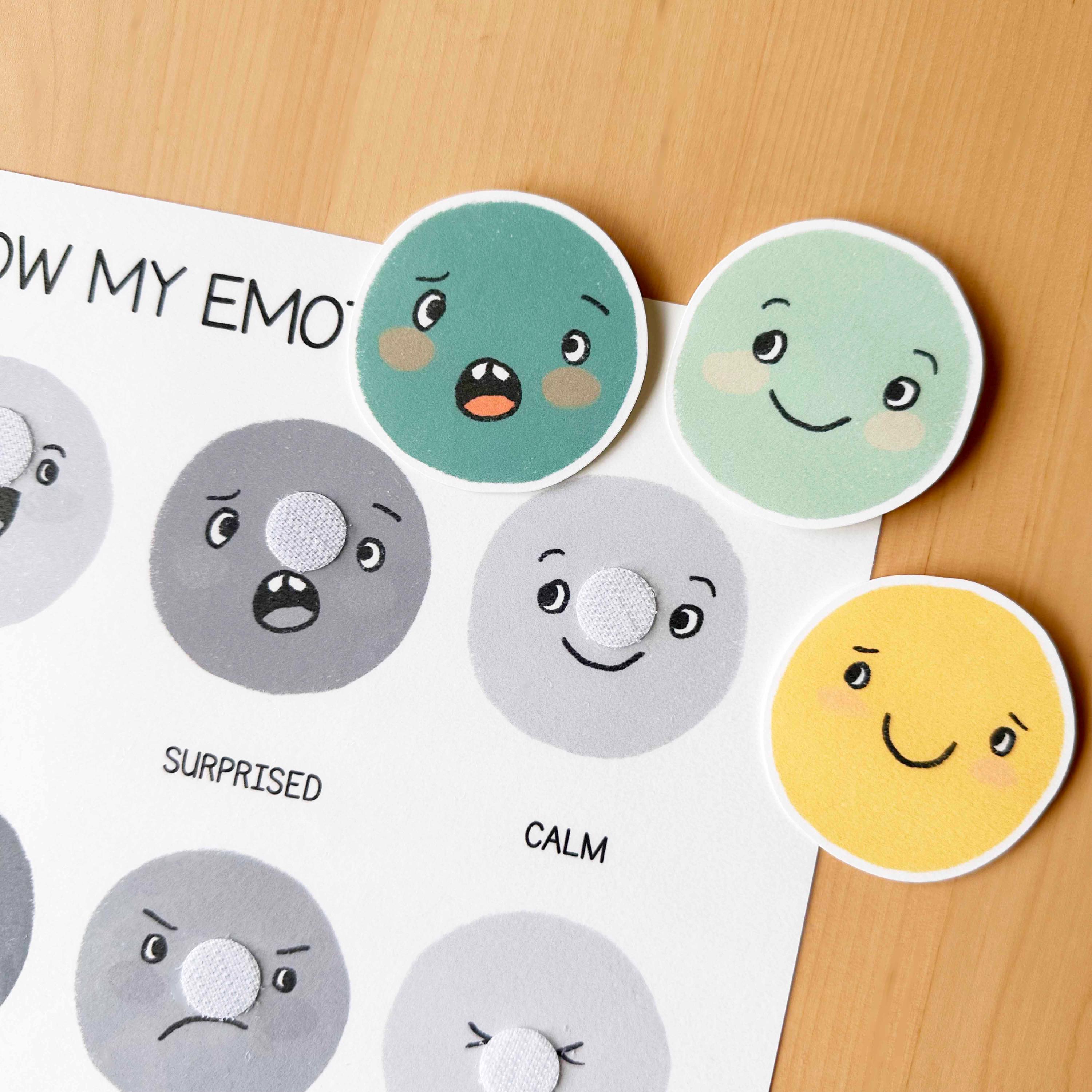 Emotions Activity for Kids, Emotion Matching Game Kindergarten Pre-k ...