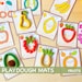 Backyard Birds Play Dough Mats Fine Motor Skills Visual Cards ...