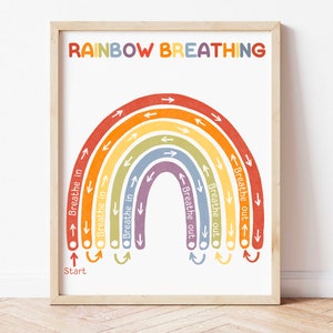 School Counseling Posters Calm Down Corner Downloadable Prints Social ...