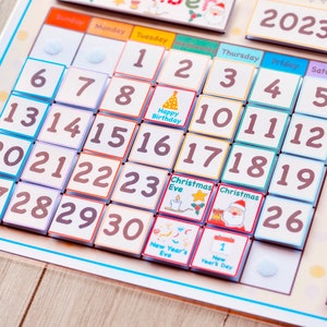 Morning Board Kids Perpetual Calendar Printable Classroom Calendar ...