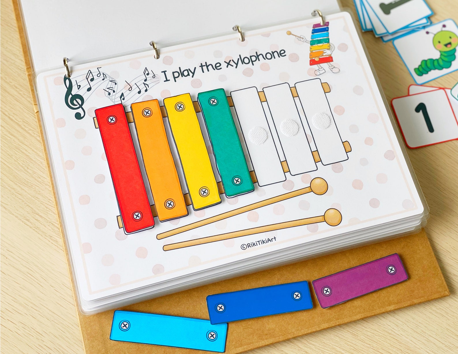 Personalized Toddler Busy Book Printable Preschool Activities ...