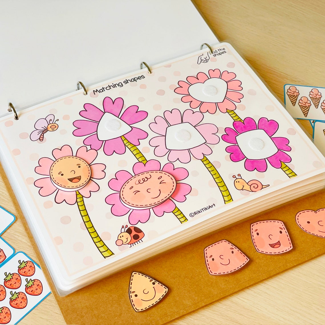 Toddler Learning Binder Printable Toddler Busy Book Girl - Etsy