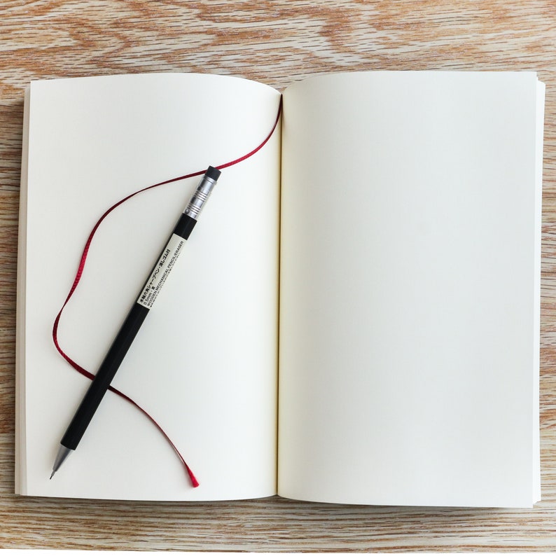 Japanese Notebook | 19cm X 18cm | Muji Journal Notebook With 184 Blank ...