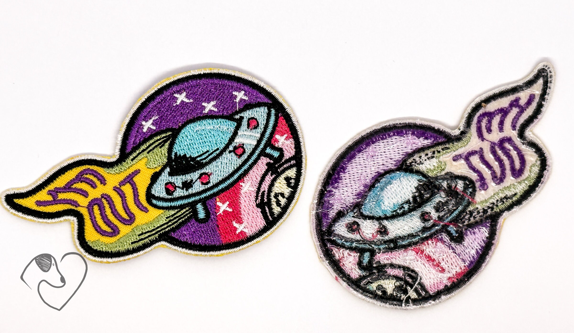 Spaceship UFO "i'm Out" Embroidered Patch | Iron on Back Patch | Outer ...
