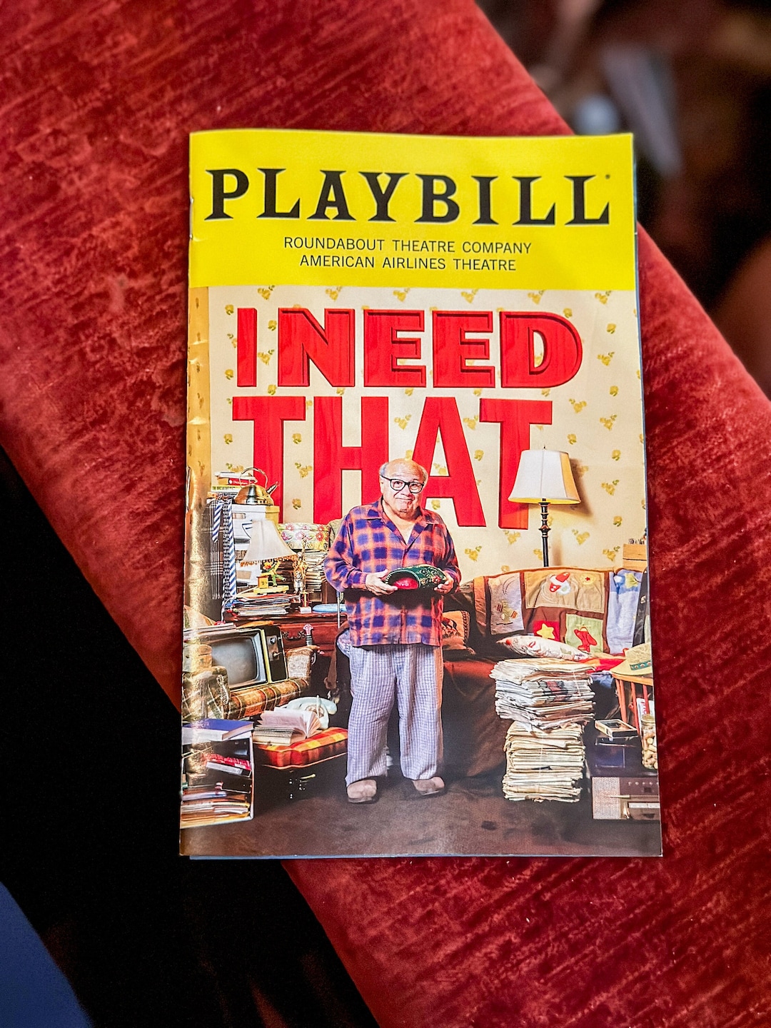 Playbill Program Book From Original NYC Broadway Comedy With Danny ...