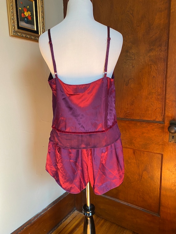 Vtg 90s Victoria Secret Cami and high-cut Shorts set.… - Gem