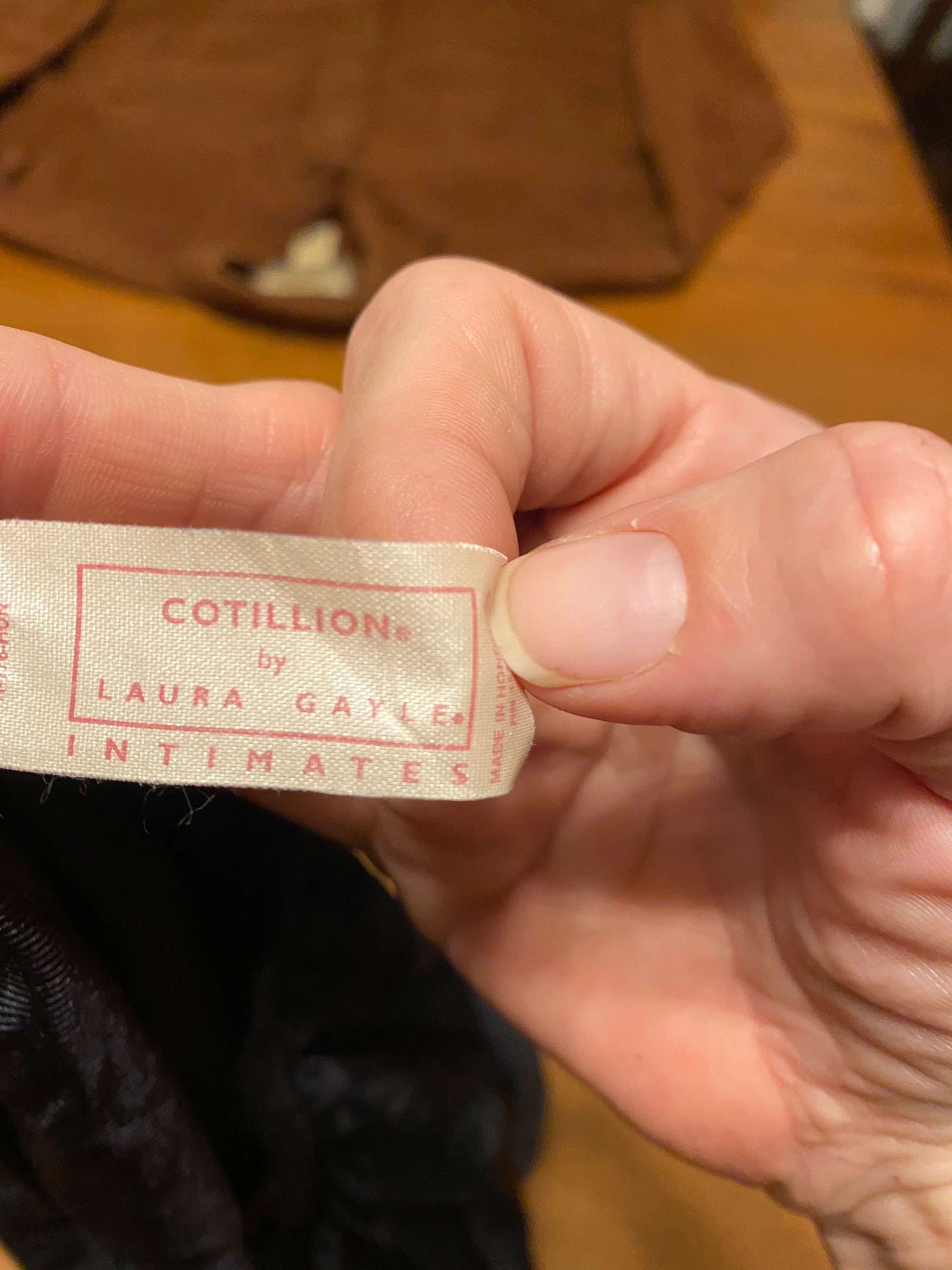 Vintage Cotillion by Laura Gayle Full Panty, High Waisted Nylon Granny ...