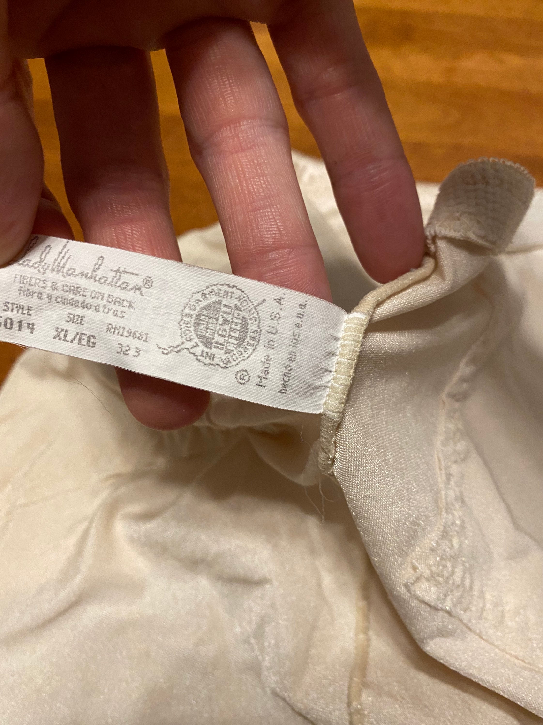 Vtg Lady Manhattan Hi-cut Girdle Panties, Mesh Gusset, Union Made, USA ...