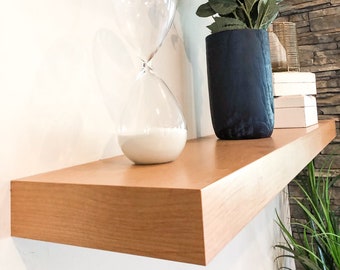 72 Inch Floating Shelf - Etsy