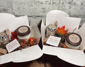Thanksgiving Gift Box Cozy Pumpkin Spice Tea Gift Set With Socks, Honey ...