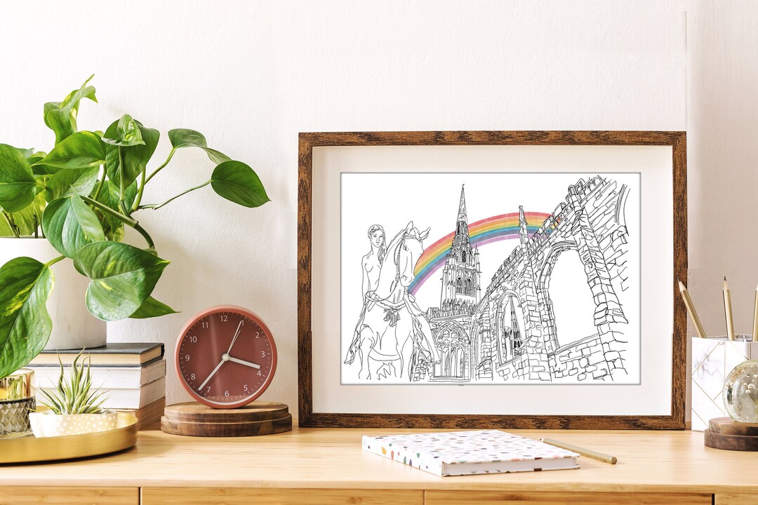 LIMITED EDITION** Stay Safe Coventry 2020 A4 Print - Etsy