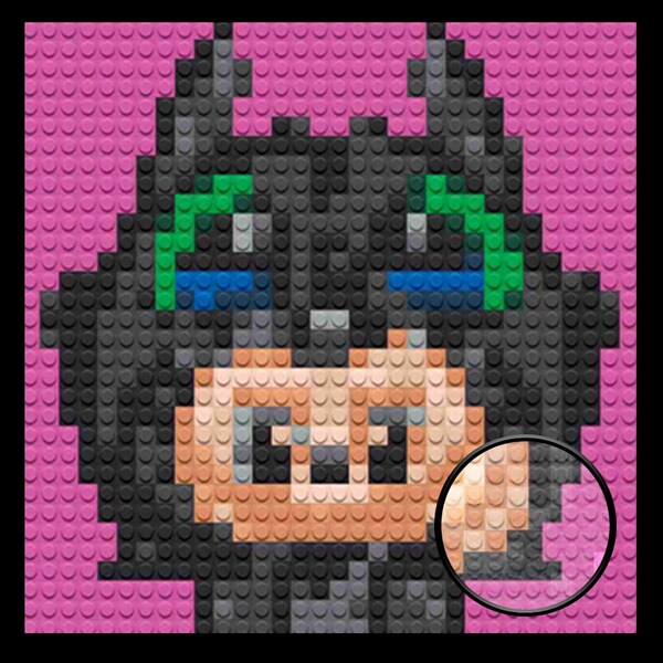 10x10 Pixel Art - Etsy