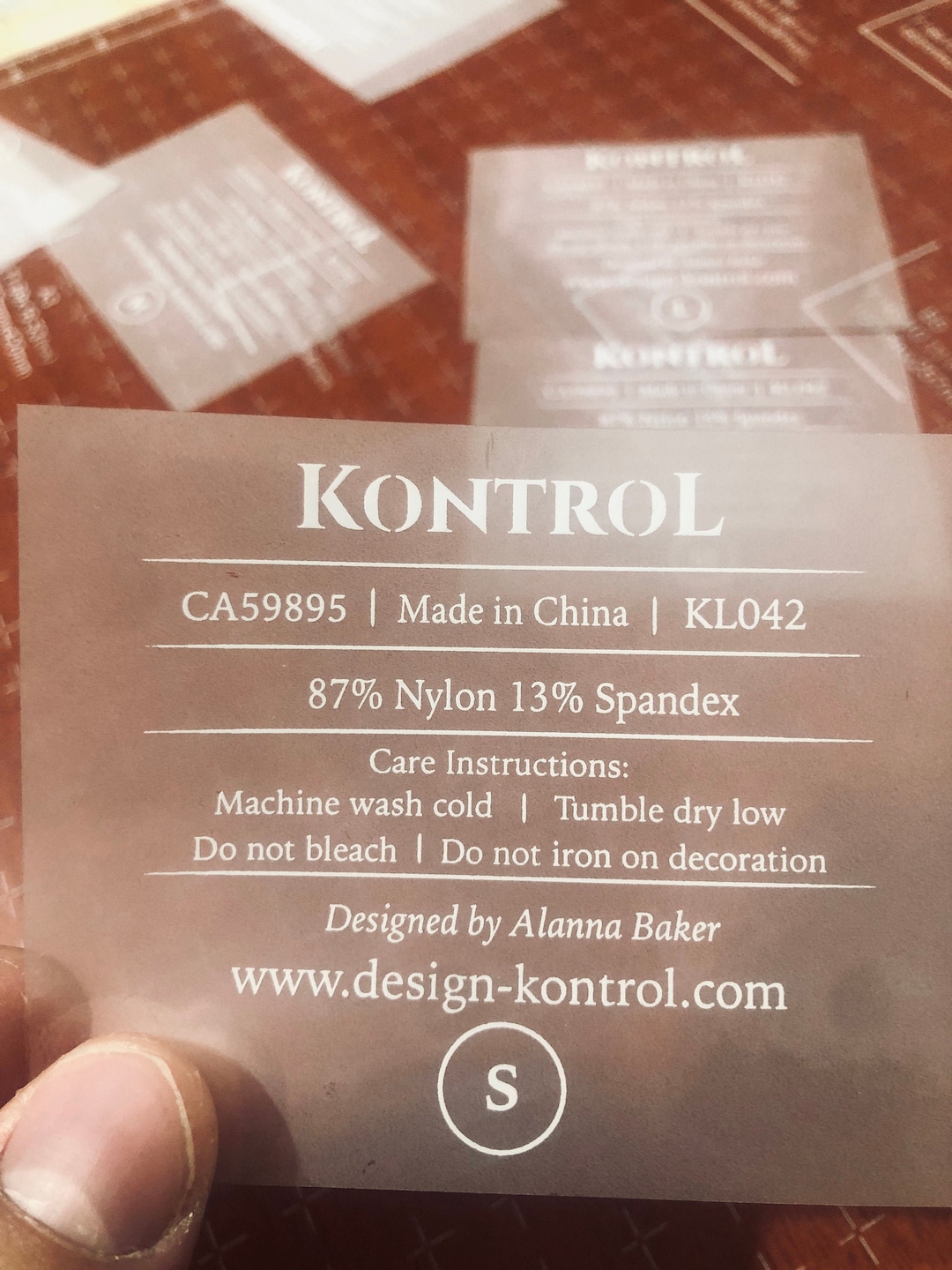 300 Tagless Clothing Labels, Made in USA - Etsy