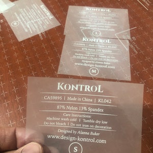 300 Tagless Clothing Labels, Made in USA - Etsy